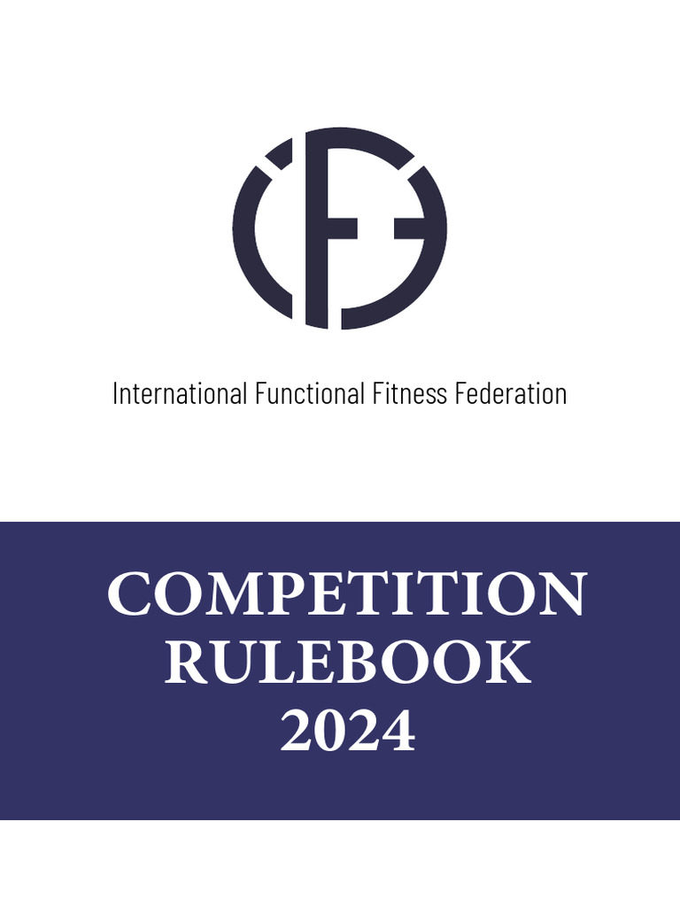 2024 If3 Rulebook 2024 Final | PDF | Doping In Sport