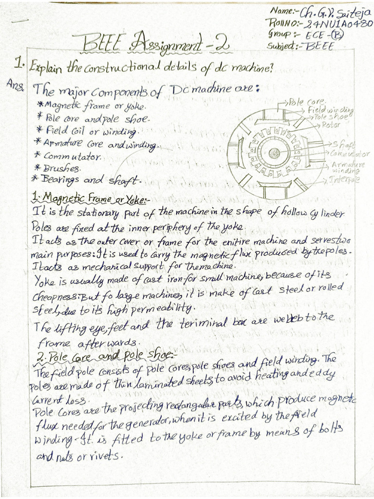 Beee Assignment 2 | PDF