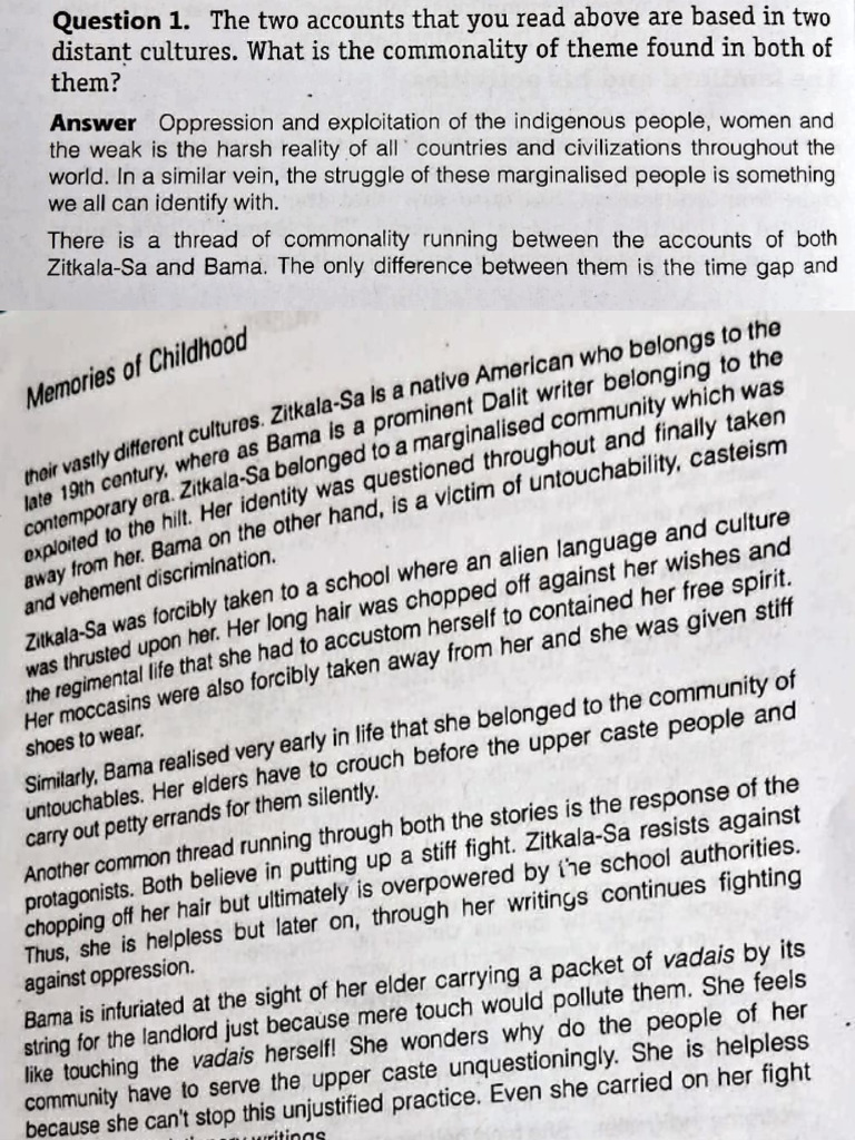 English Literature Printouts Class 12 | PDF | Social Psychology