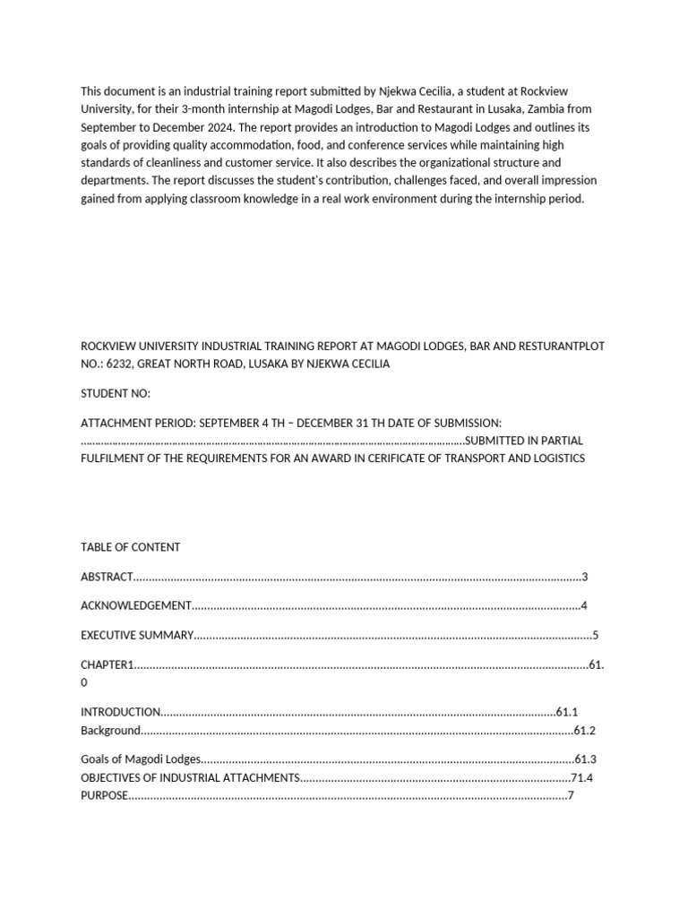 Port | PDF | Human Resources | Employment