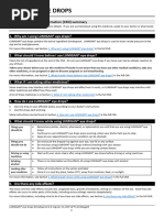 CROMSOL Eye Drops Solution 2 Sodium Cromoglicate PIL | PDF | Medicine ...