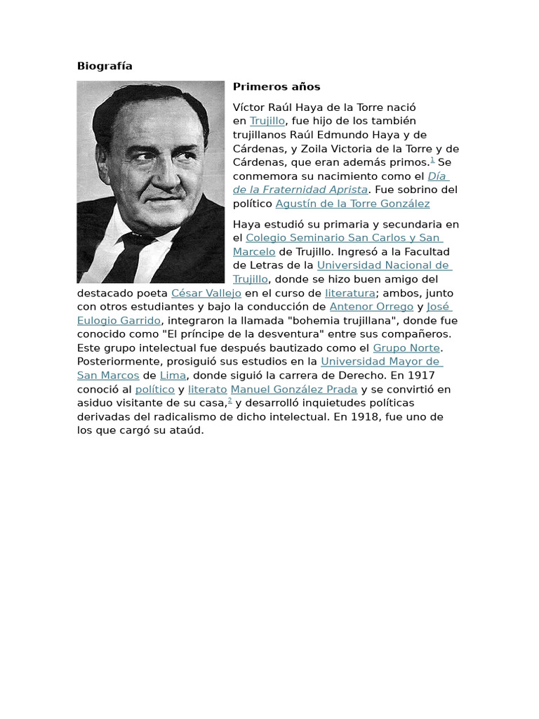 Biografía | PDF | Historia