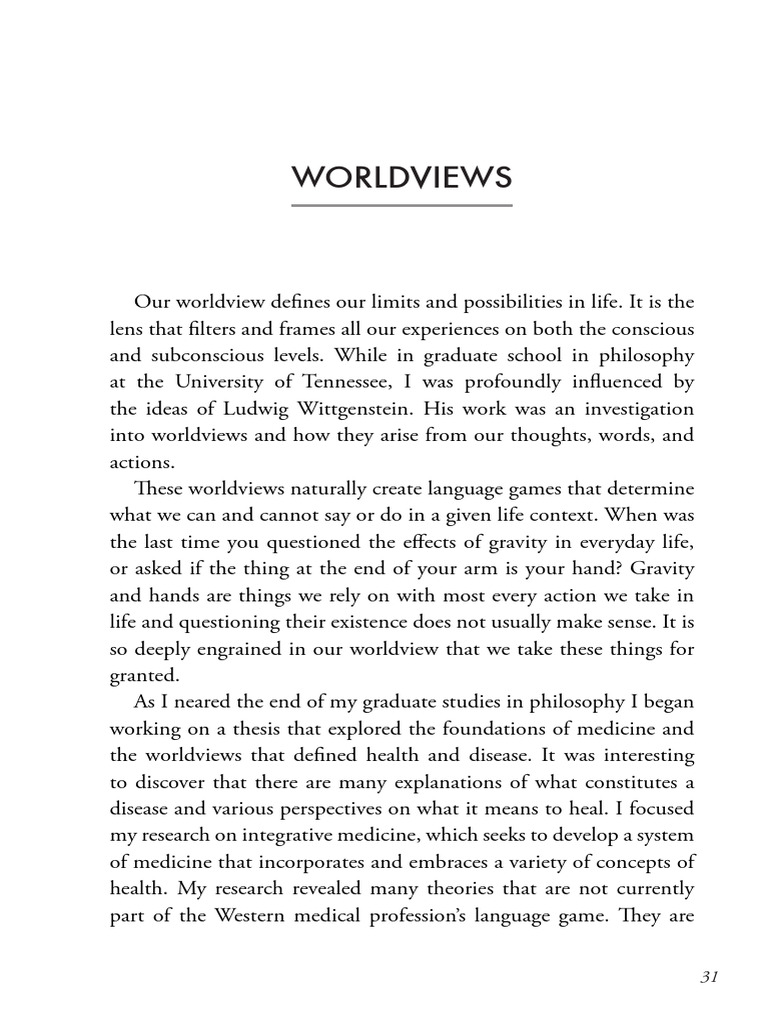 Worldviews | PDF | Heaven | Concept