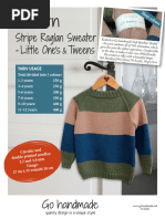 Halibut Sweater | PDF | Gauge (Knitting) | Knitting