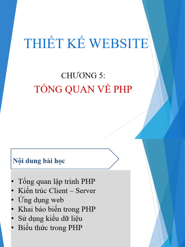 b7 - 1 - T NG Quan PHP p1 | PDF