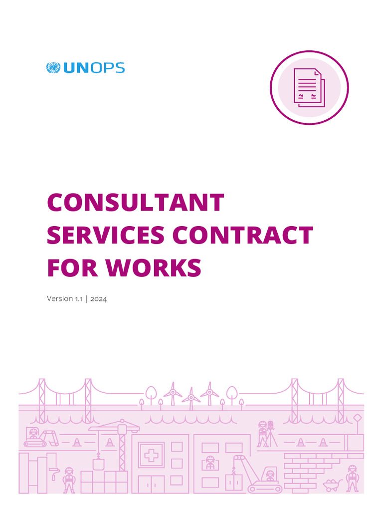 Consultant Services Contract For Works | PDF | International Labour ...