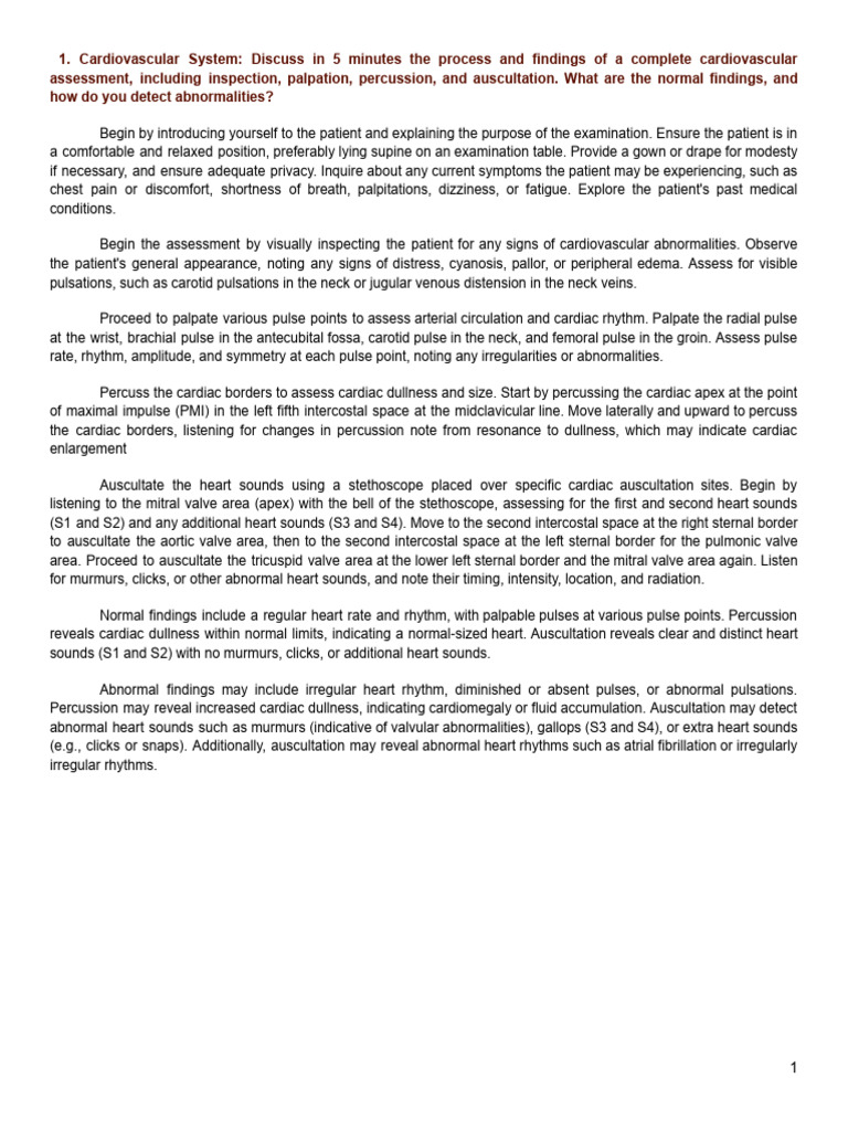 Oral Revalida Script - Neri | PDF | Thyroid Disease | Pulse