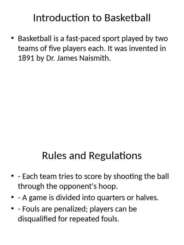 Comprehensive Guide to Basketball Basics | PDF | Sports & Recreation