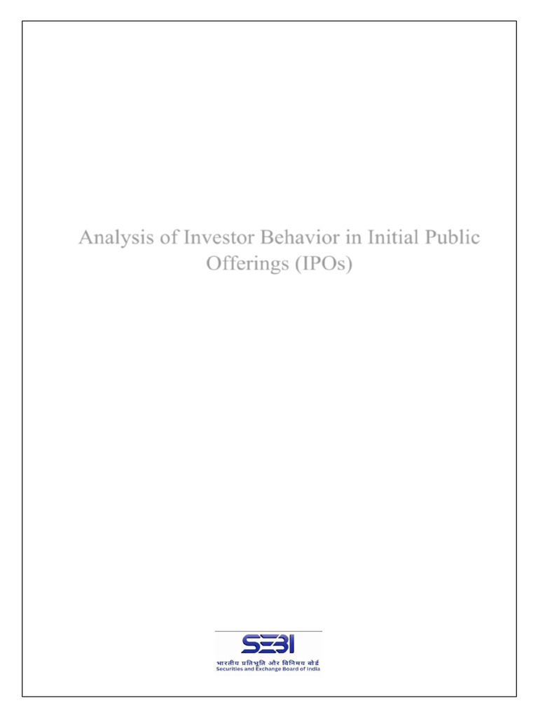 NII Quota Impact on IPO Investor Behavior | PDF | Initial Public ...