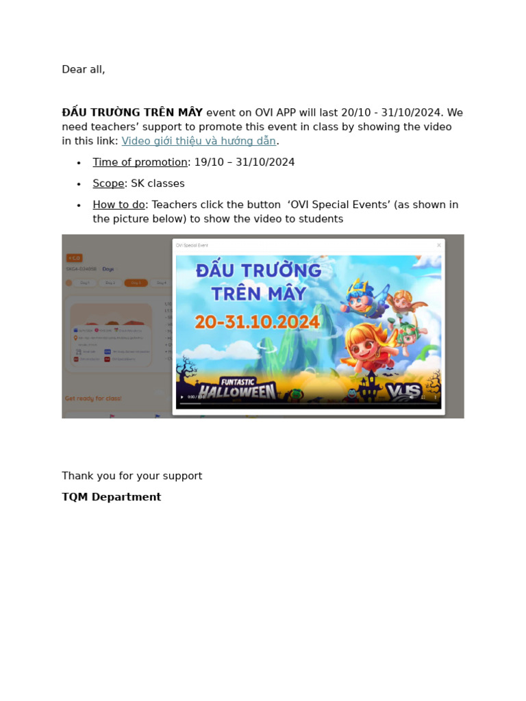 OVI APP Update | PDF