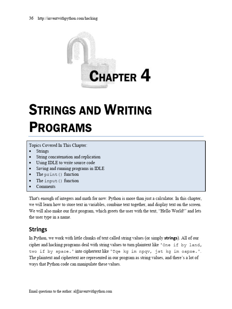 HKSecret-Part-IV | PDF | String (Computer Science) | Data Type
