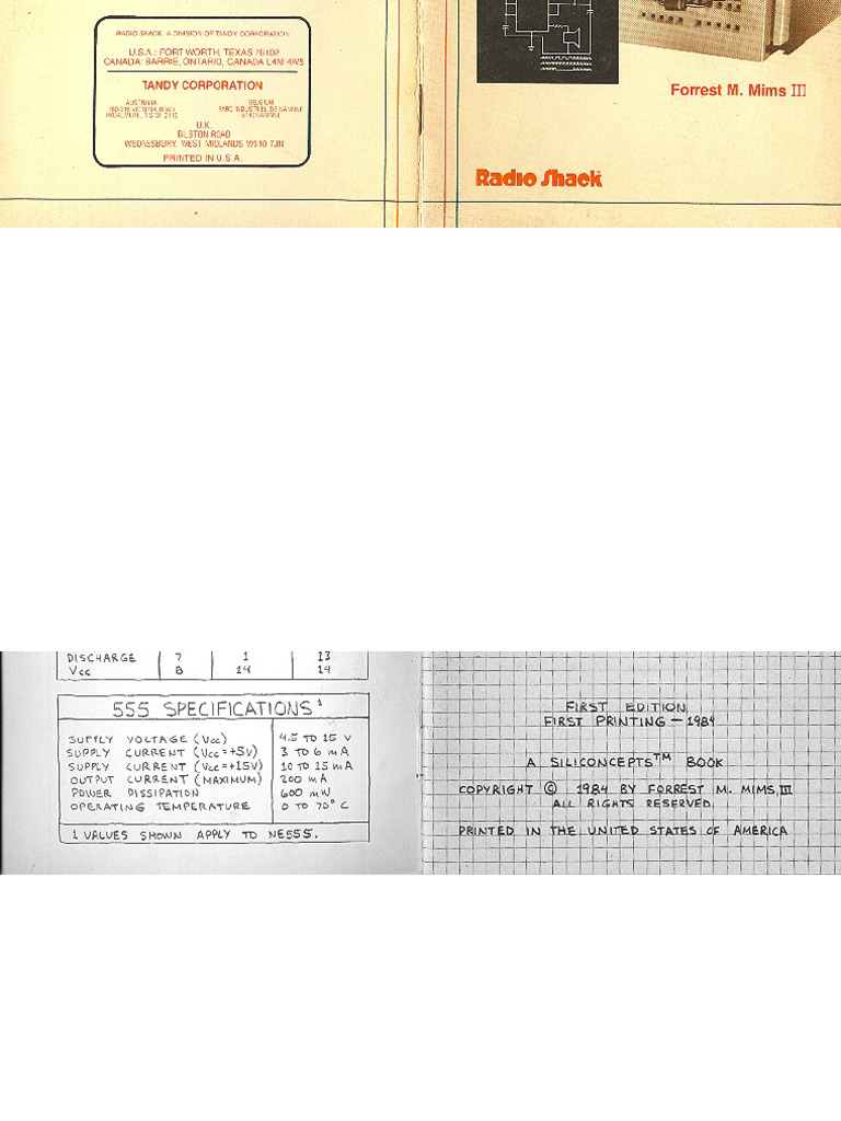 Engineers Mini Notebook 555 Timer IC Circuits | PDF