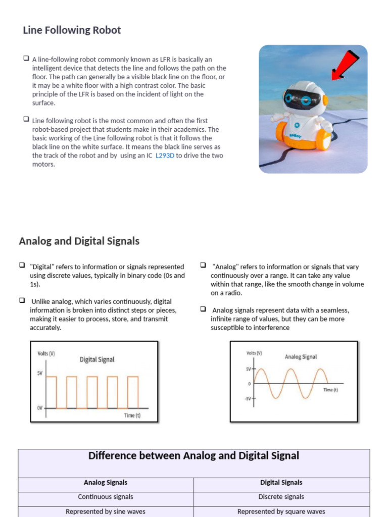 Line Follower Pdf Electric Motor Senses
