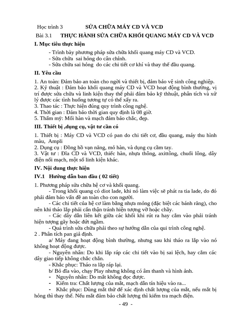 Bai 2.3.1 SC Khoi Quang VCD | PDF