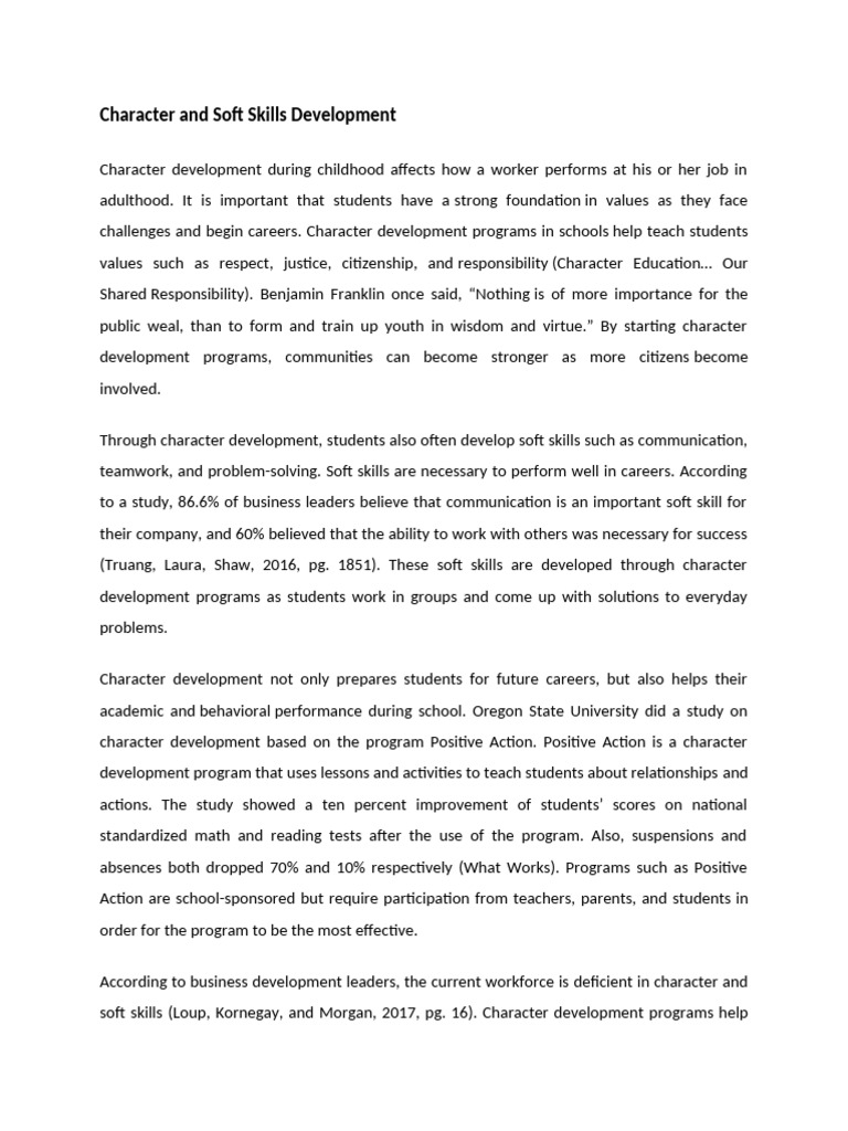 Character Education | PDF | Decision Making | Skill