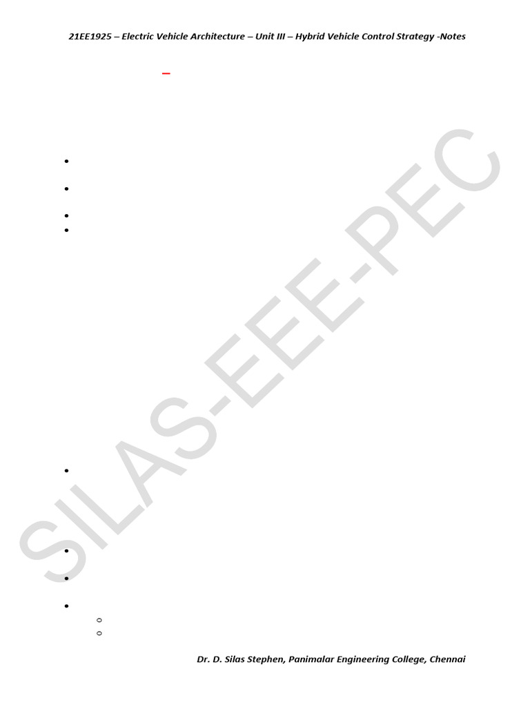 Control Strategy | PDF | Hybrid Vehicle | Engines