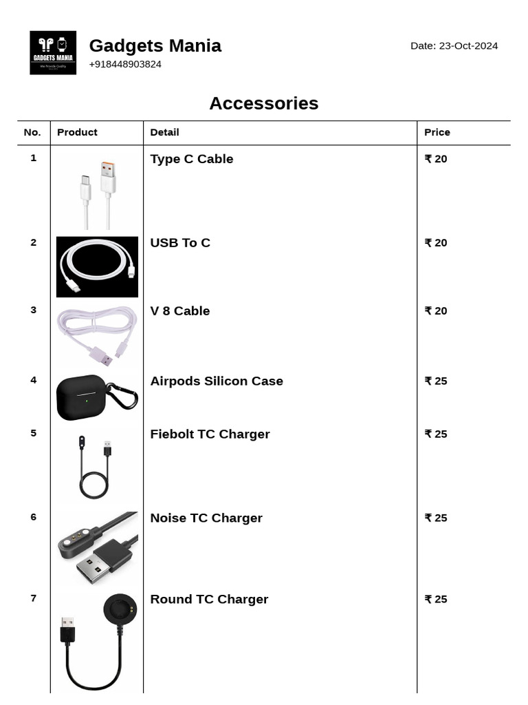 Accessories | PDF