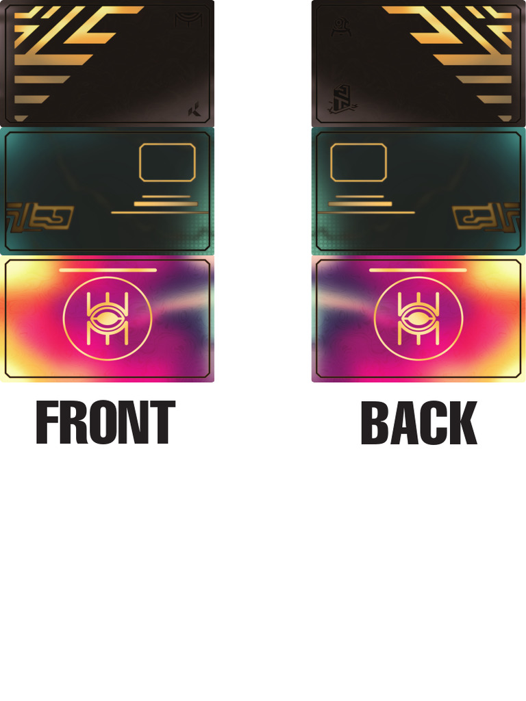 Chamber Cards Print | PDF