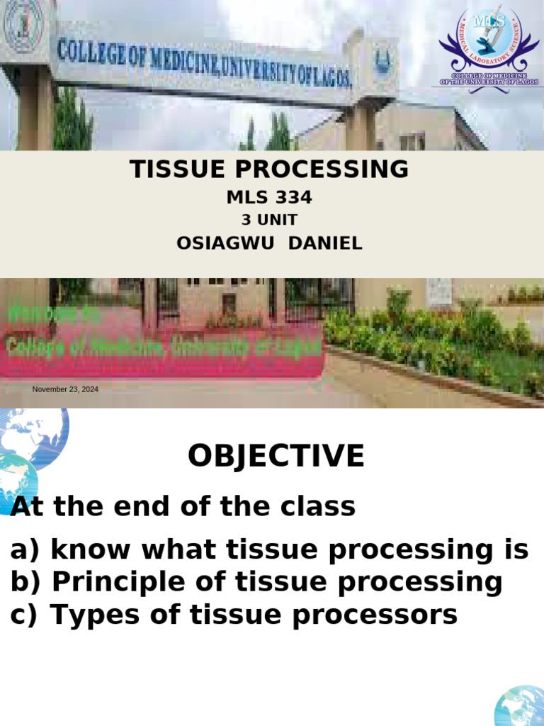 Tissue Processing | PDF