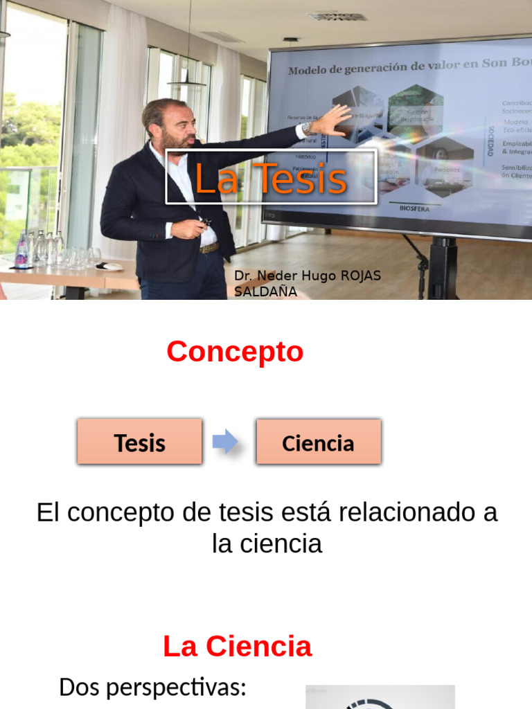1 La Tesis | PDF | Hipótesis | Metodología
