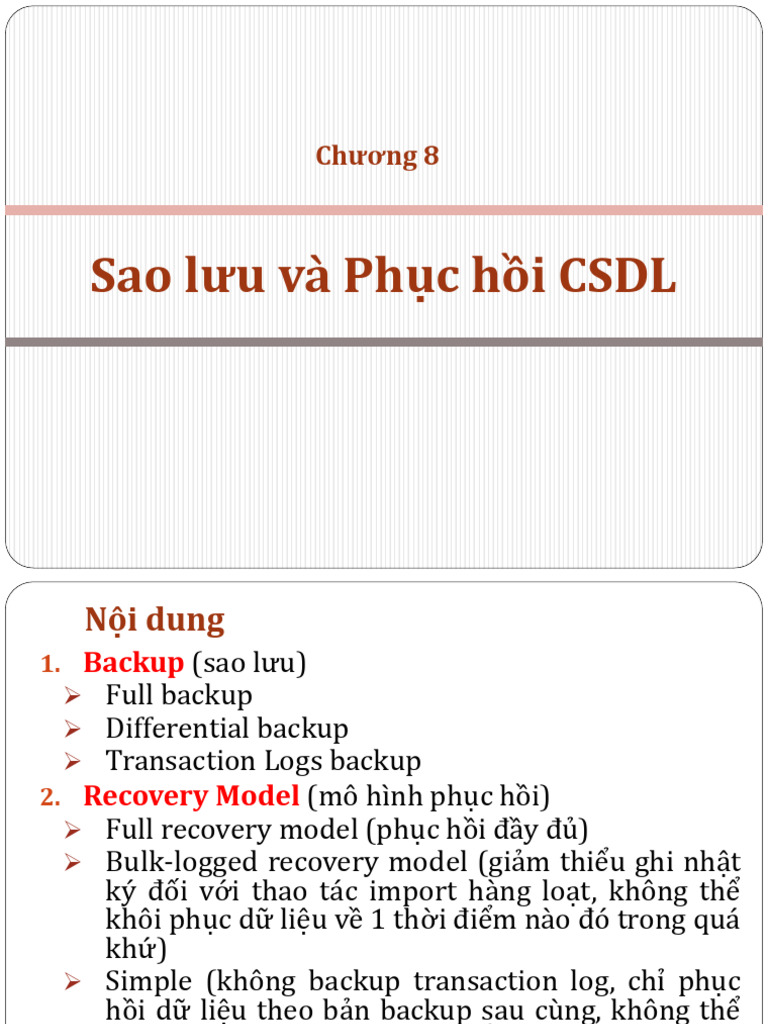 C8 SQL-SaoLuu | PDF