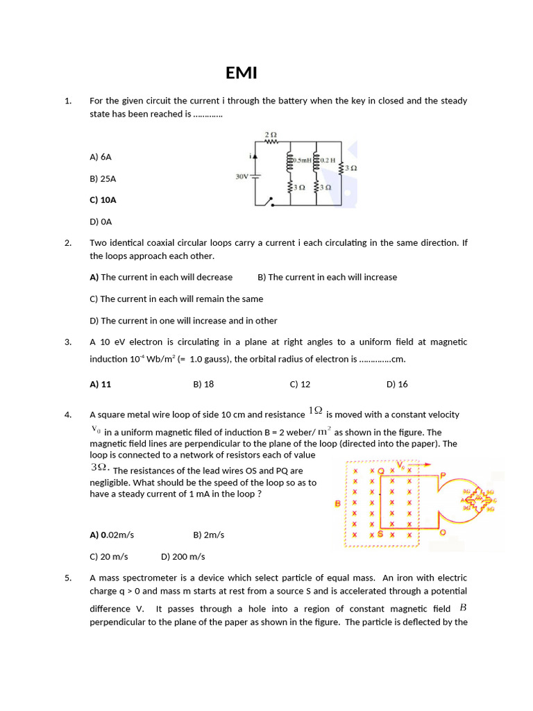 EMI | PDF | Inductor | Inductance