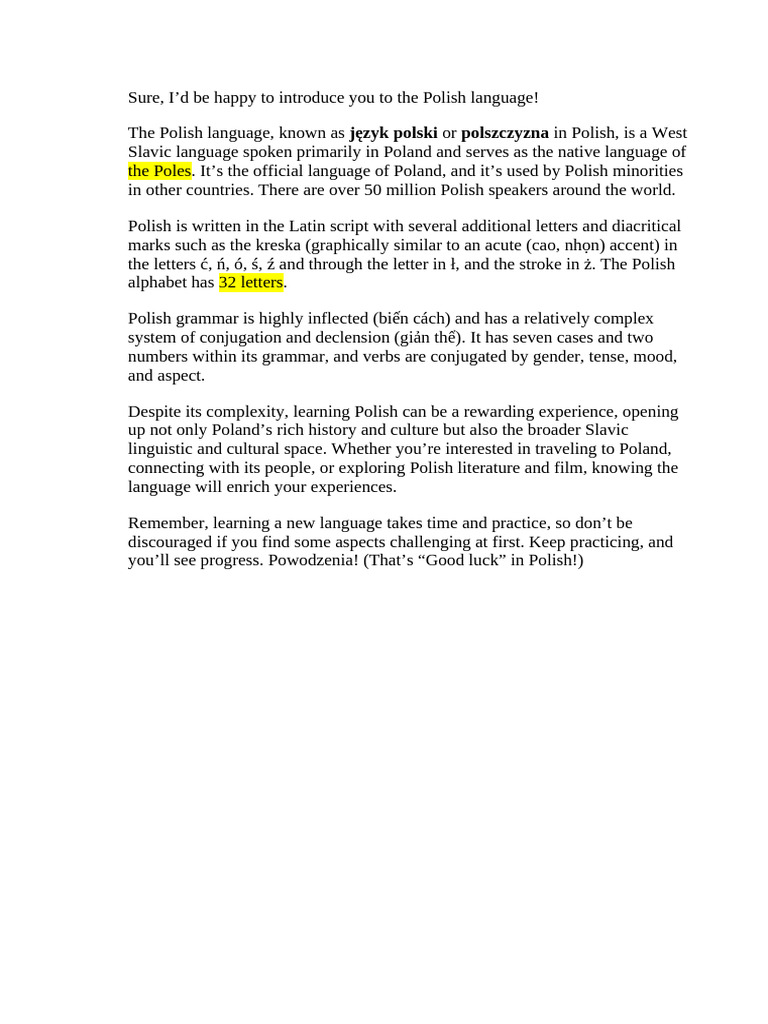 Polish Cow | PDF