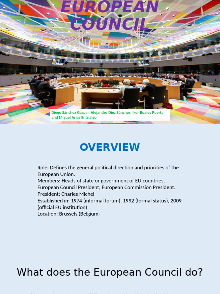 European Council | PDF | Sports & Recreation | Travel