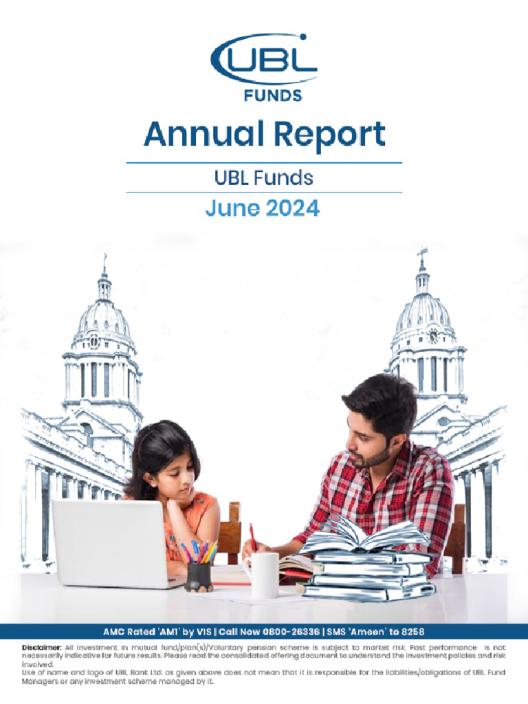 UBL Fund Managers Annual Report 2024 | PDF | Government Budget Balance ...