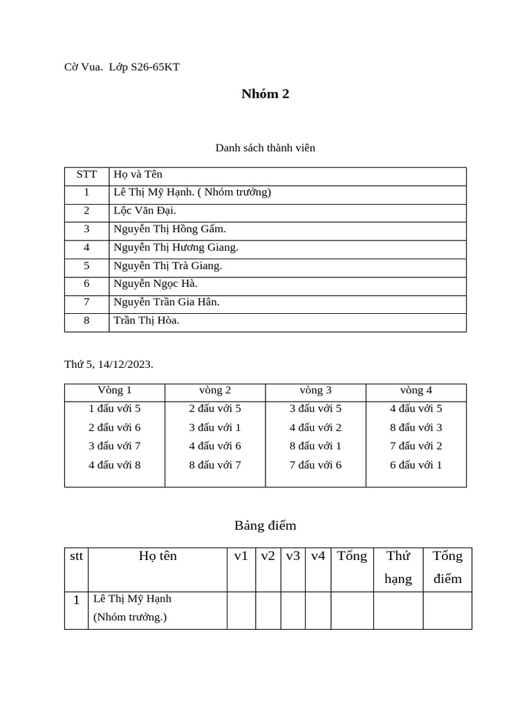 C Vua 8 Tháng 12 | PDF