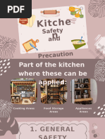 10 Basic Rules of Kitchen Safety & Sop | PDF | Kitchen | Hygiene