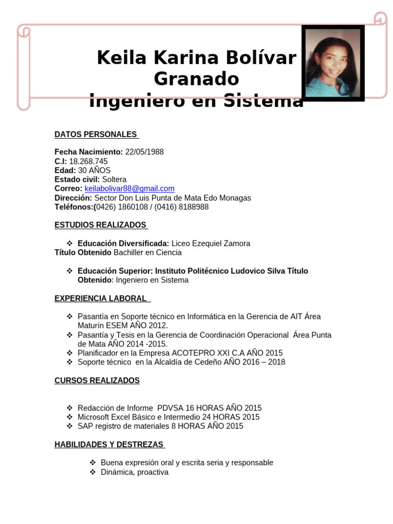 Curriculo Keila | PDF