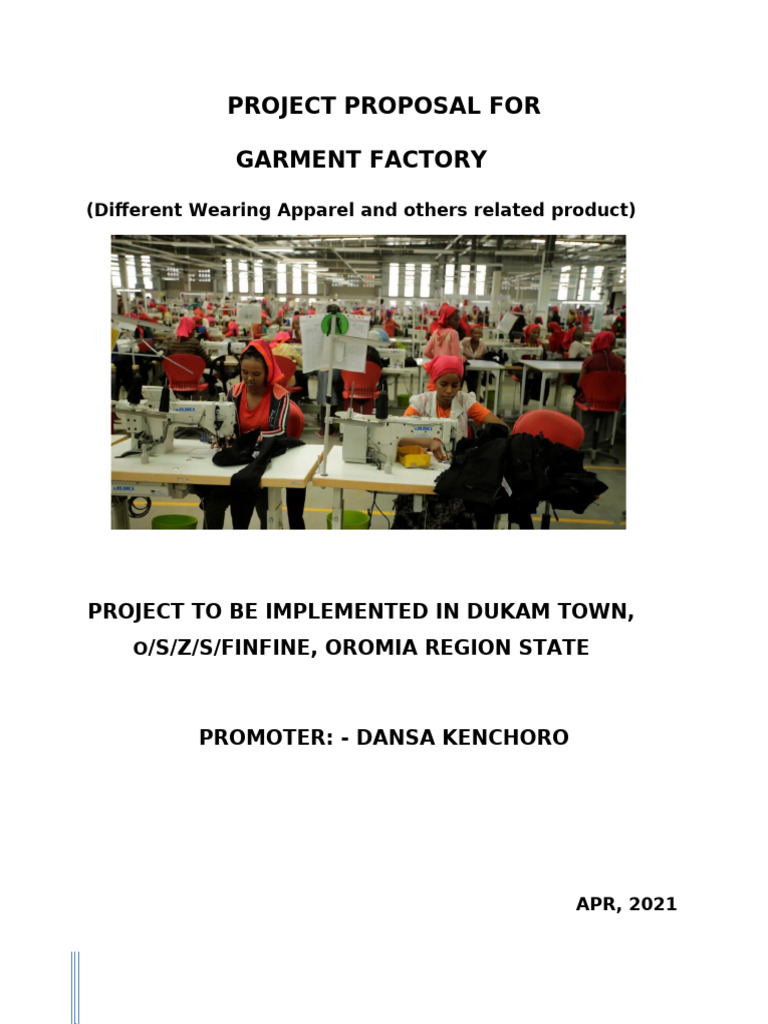 Dansa Garment Dukam - Copy1 | PDF | Spinning (Textiles) | Textiles