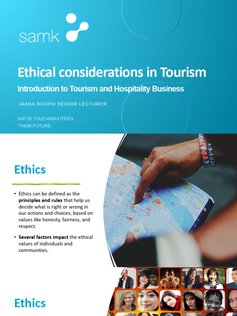 6 Ethics | PDF | Tourism