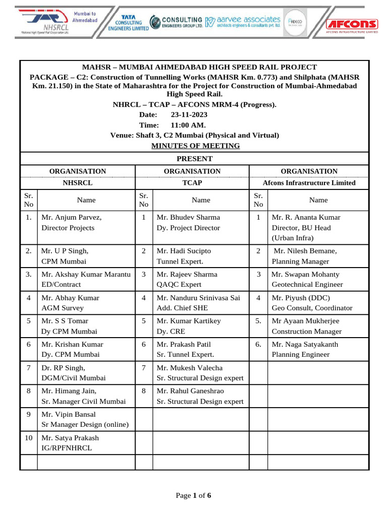 MRM-4 - dt. 23-11-2023_R1 | PDF