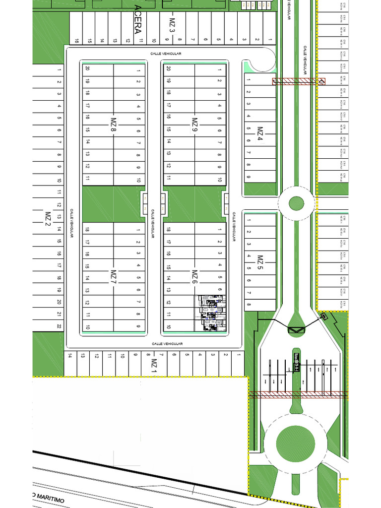 PLANO DE AFECTACIONES | PDF
