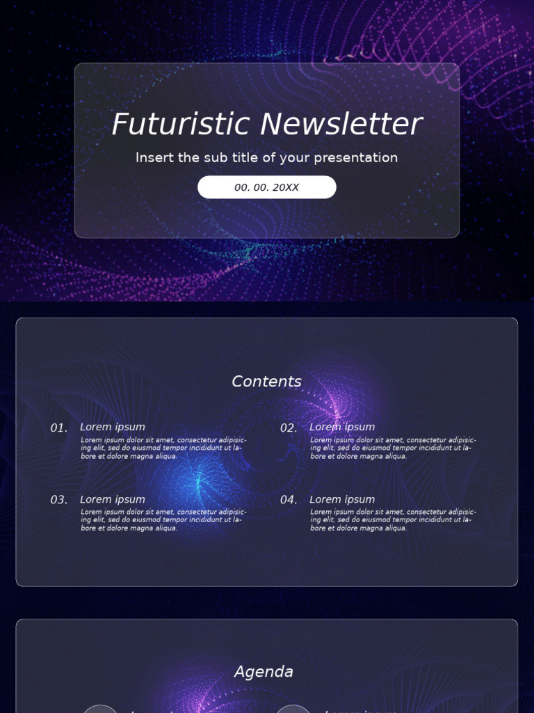 Futuristic Newsletter - PPTMON | PDF | Career & Growth | Business