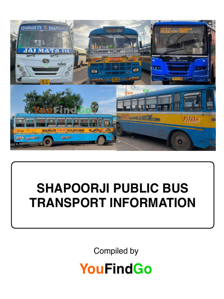 Shapoorji Public Bus Routes Overview | PDF | Transport | Public Transport