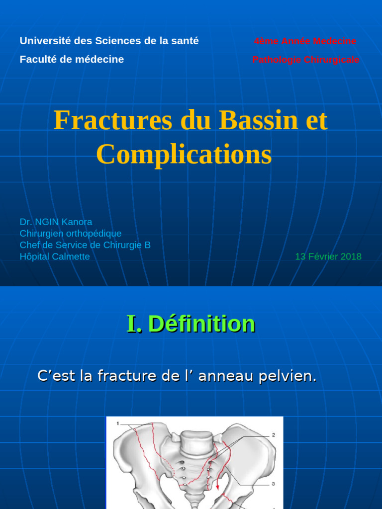 Fractures Du Bassin | PDF | Rectum | Bassin (anatomie)