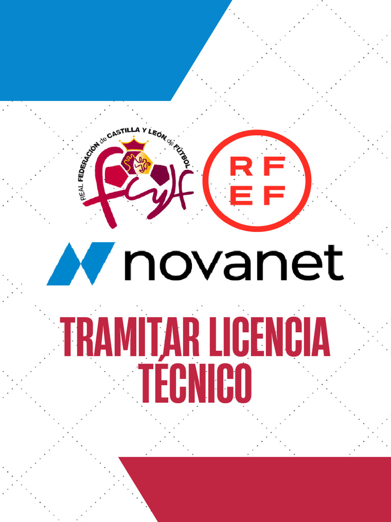 MANUAL ENTRENADORES LICENCIAS NOVANET RFCyLF | PDF | Software