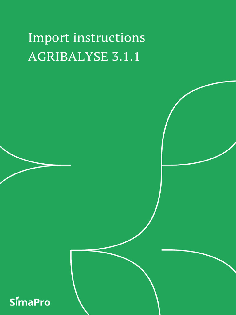 AGRIBALYSE 3.1.1 Import Guide | PDF | Databases | Computer File