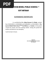 CBSE 11th Class Marksheet Sample | PDF | Schools
