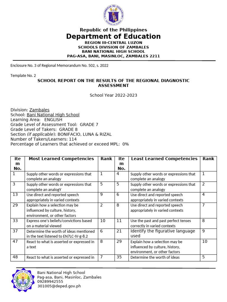 Rda Template 2 Pdf Cognition Linguistics