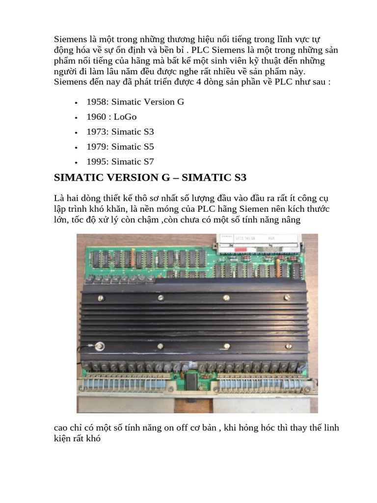 T NG Quan Siemens | PDF
