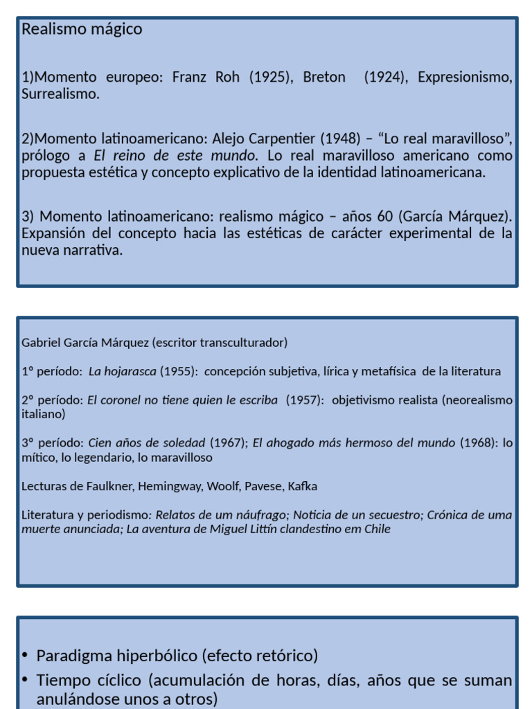 Realismo Mágico - García Márquez | PDF | Gabriel García Márquez