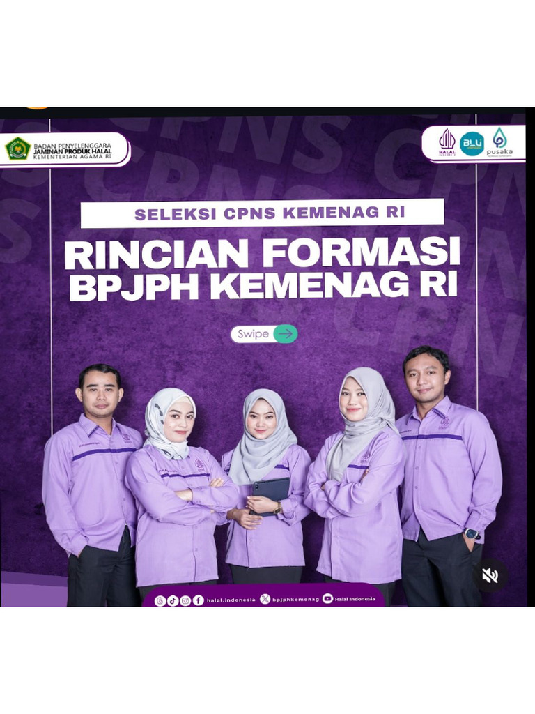 Formasi BPJPH CPNS 2024 | PDF