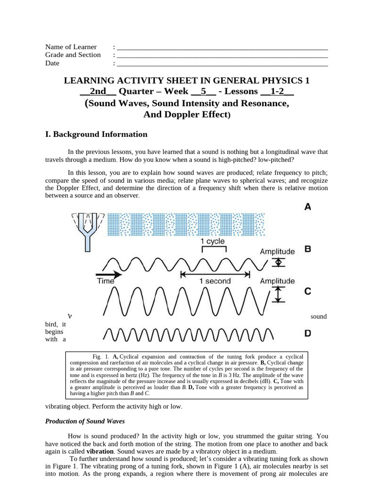 Understanding Sound Waves and Pitch | PDF | Sound | Waves
