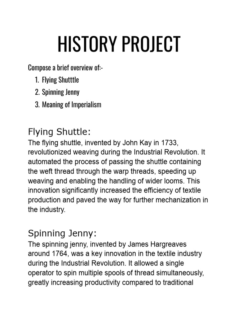 History Project | PDF