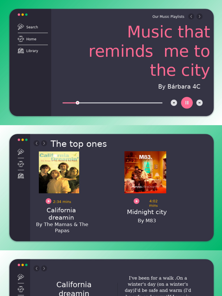 City-Inspired Music Playlists | PDF