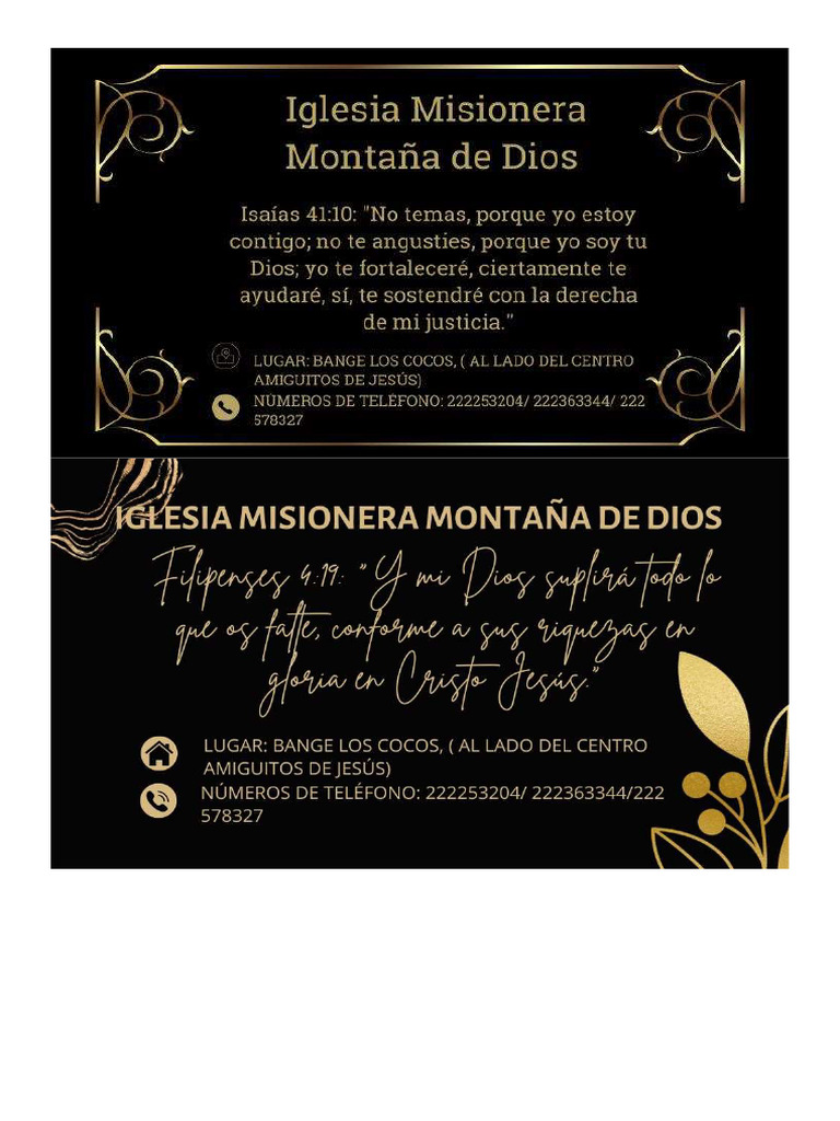 Documento Tarjetas Immd Evangelismo | PDF
